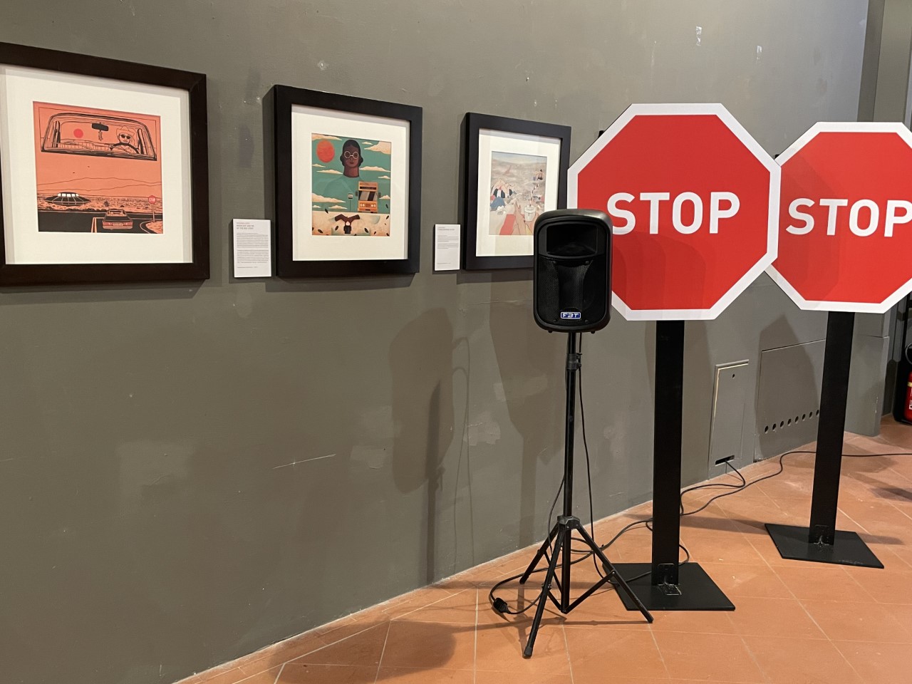 "Stop", inaugurata la mostra di Tapirulan a Cremona - Cremonaoggi