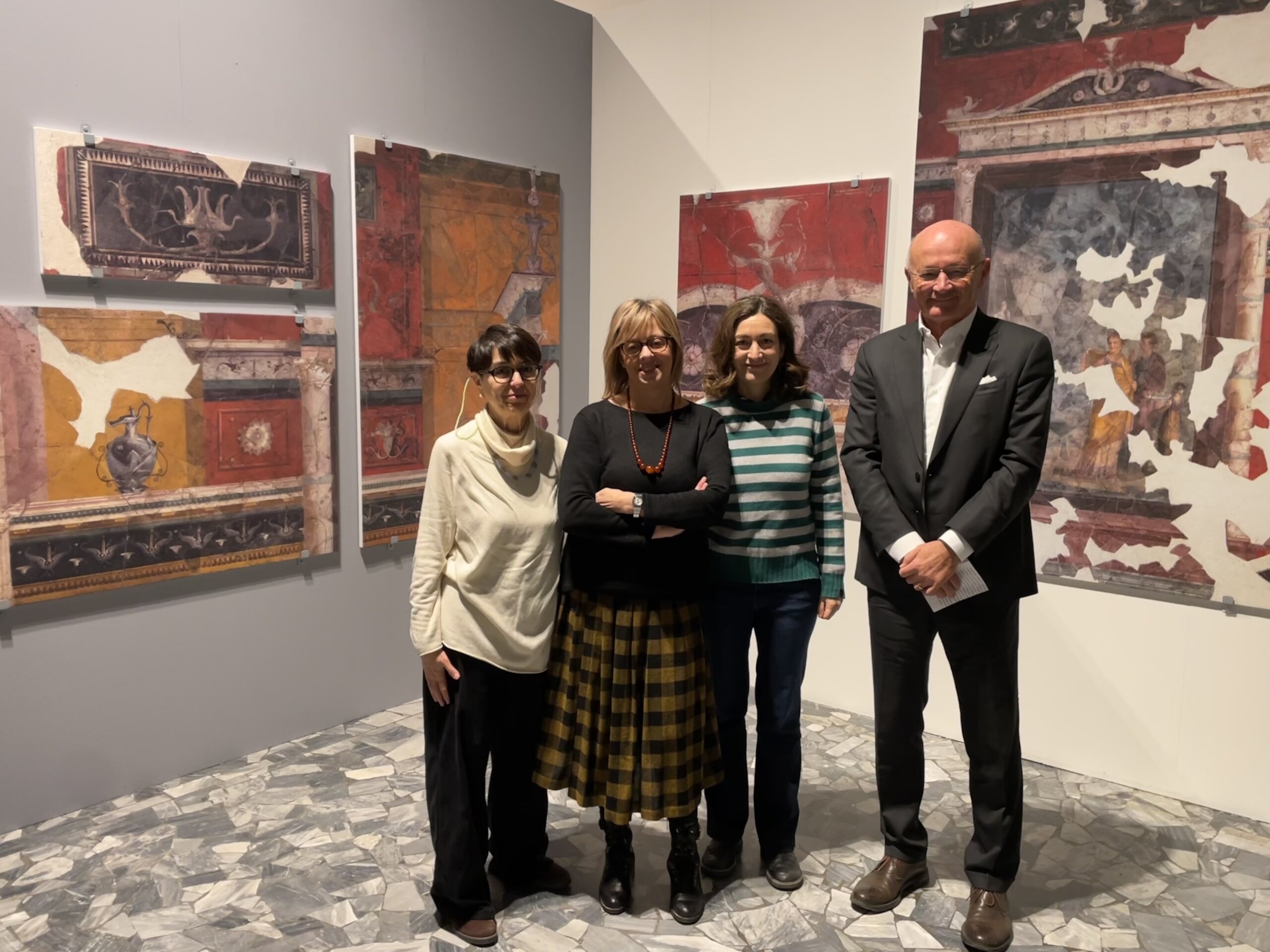 I dipinti della domus svelati nella mostra Pictura Tacitum Poema ...