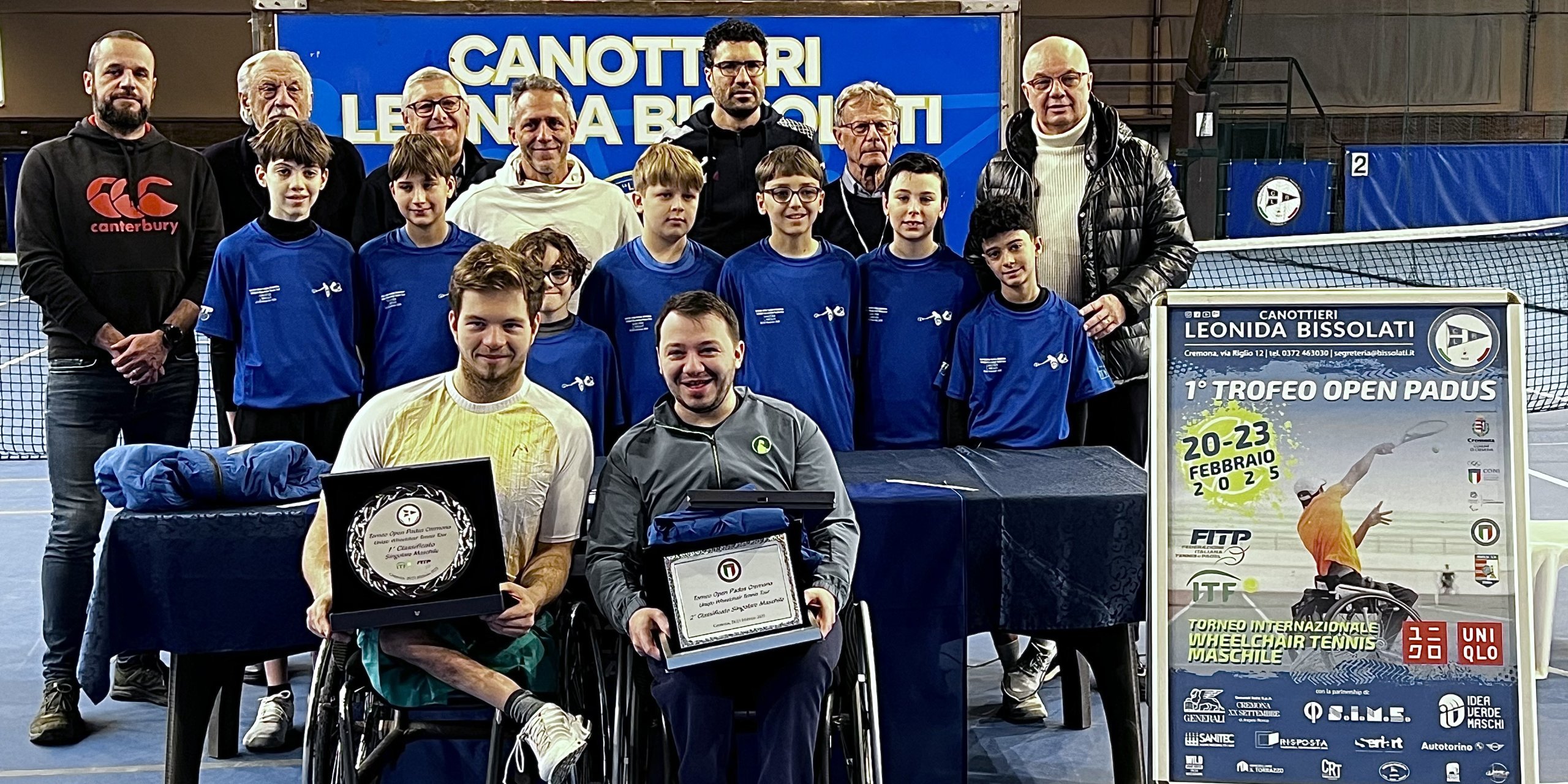 Bissolati, Christoph Wilke vince l'Open Padus di Wheelchair tennis ...