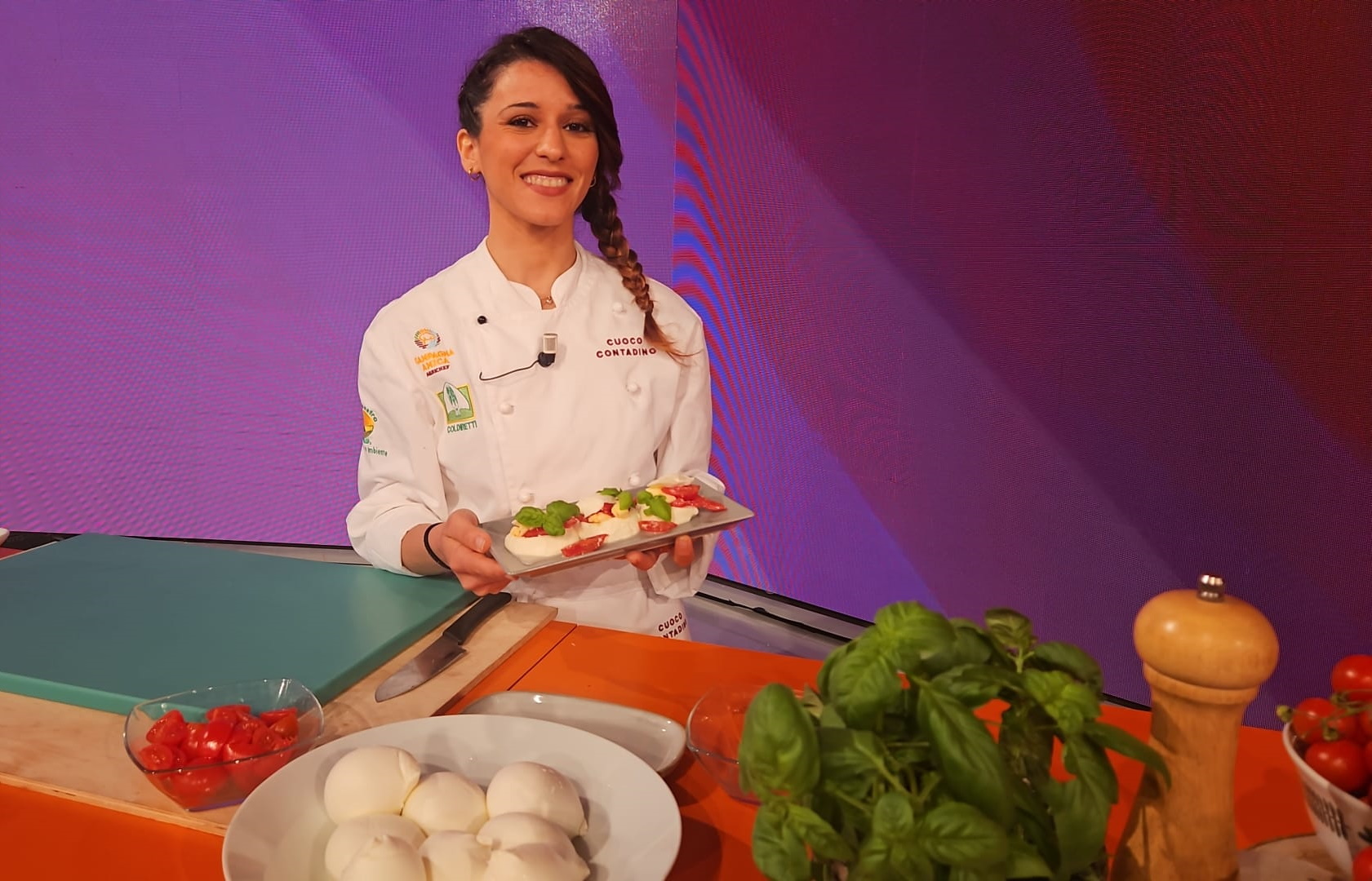 Elisa Mignani, cuoca contadina, ospite a UnoMattina Estate - Cremonaoggi