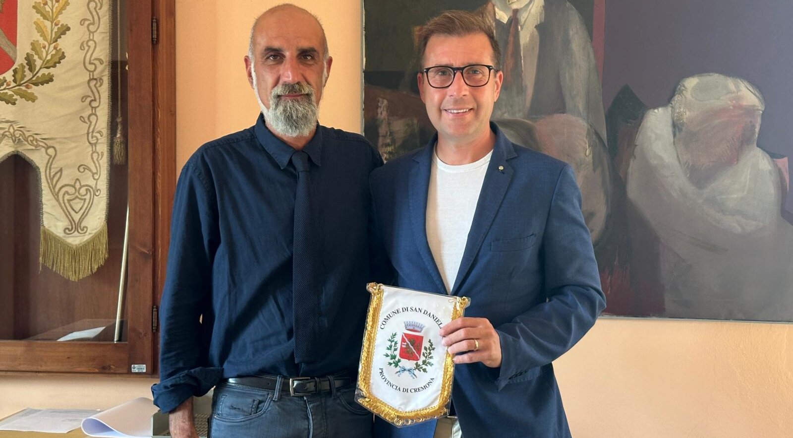 Il consigliere regionale Vitari in visita al nuovo sindaco di San ...