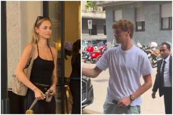 Sinner, lusso a Milano con la fidanzata Laila Hasanovic - Cremonaoggi